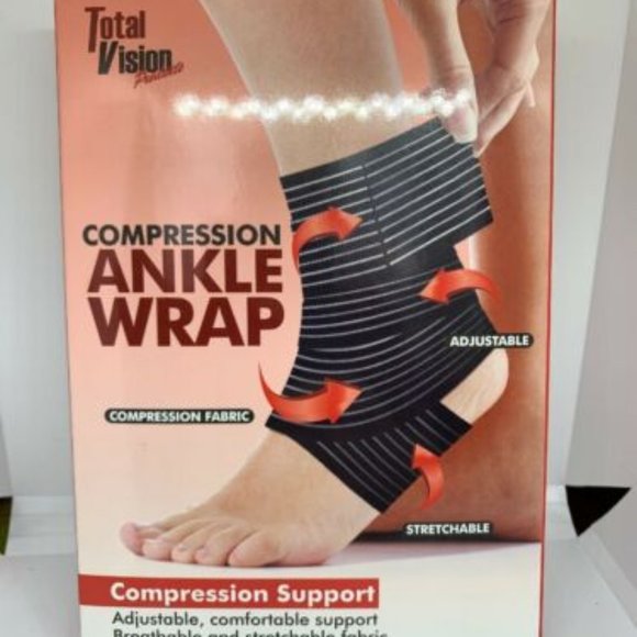 Total Vision | Accessories | New Compression Wrist Wrap Adjustable ...
